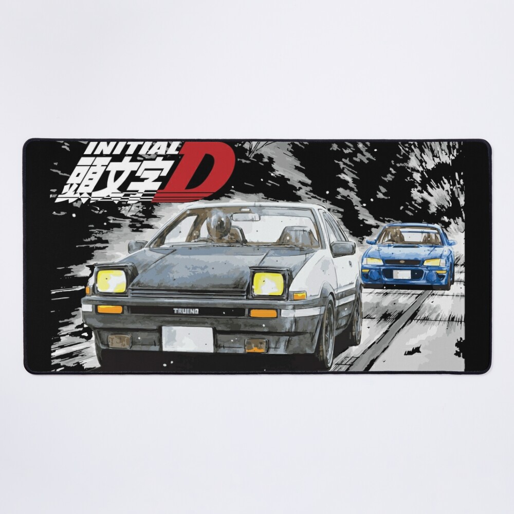 Initial D Mountain Drift Racing Tandem Takumi Fujiwara Ae86 Vs Bunta ...